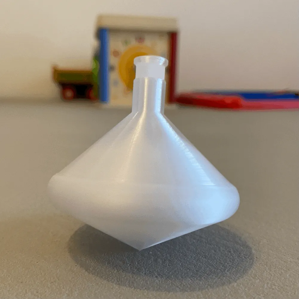 Spinning Top Pull-Cord Pull-String toy game Remixed by B8-Lab - MakerWorld