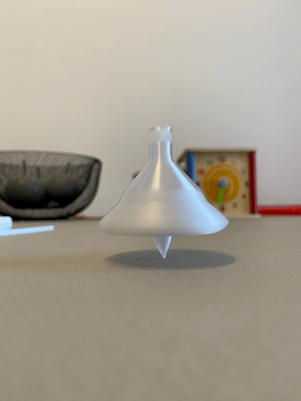 Bell Spinning Top Pull-Cord launcher Pull-String Remixed by B8-Lab ...