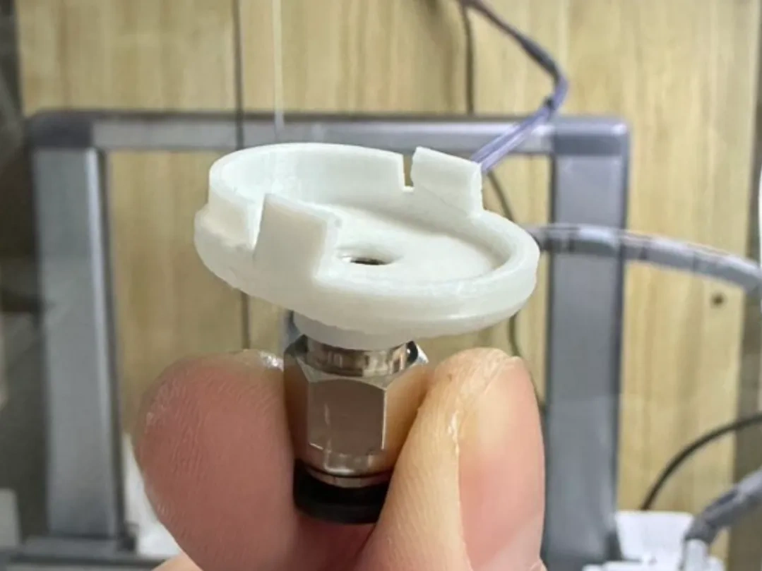 AMS lite filament port PTFE pneumatic connector (reduces resistance for easier feeding) Remixed ...