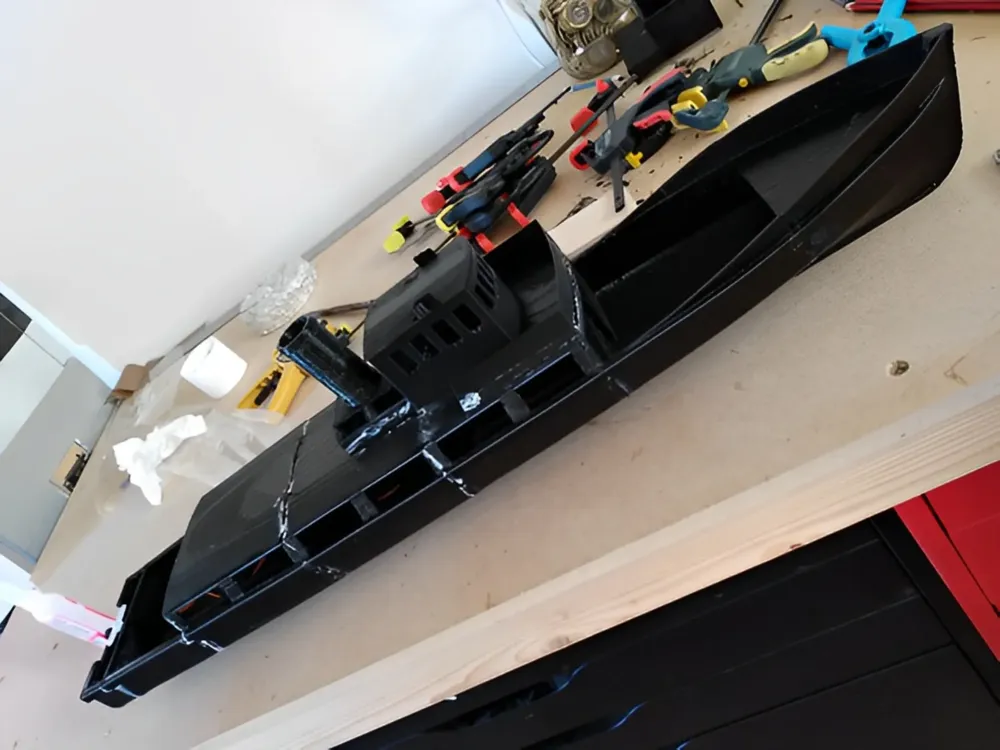 High-precision RC remote control boat Romantic Ferry by 小翎儿国际号 - MakerWorld