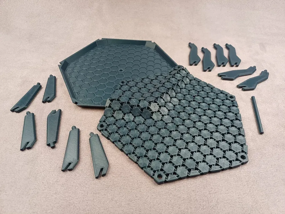 Honeycomb Aerial Tray by 金刀369 MakerWorld: Download Free 3D Models