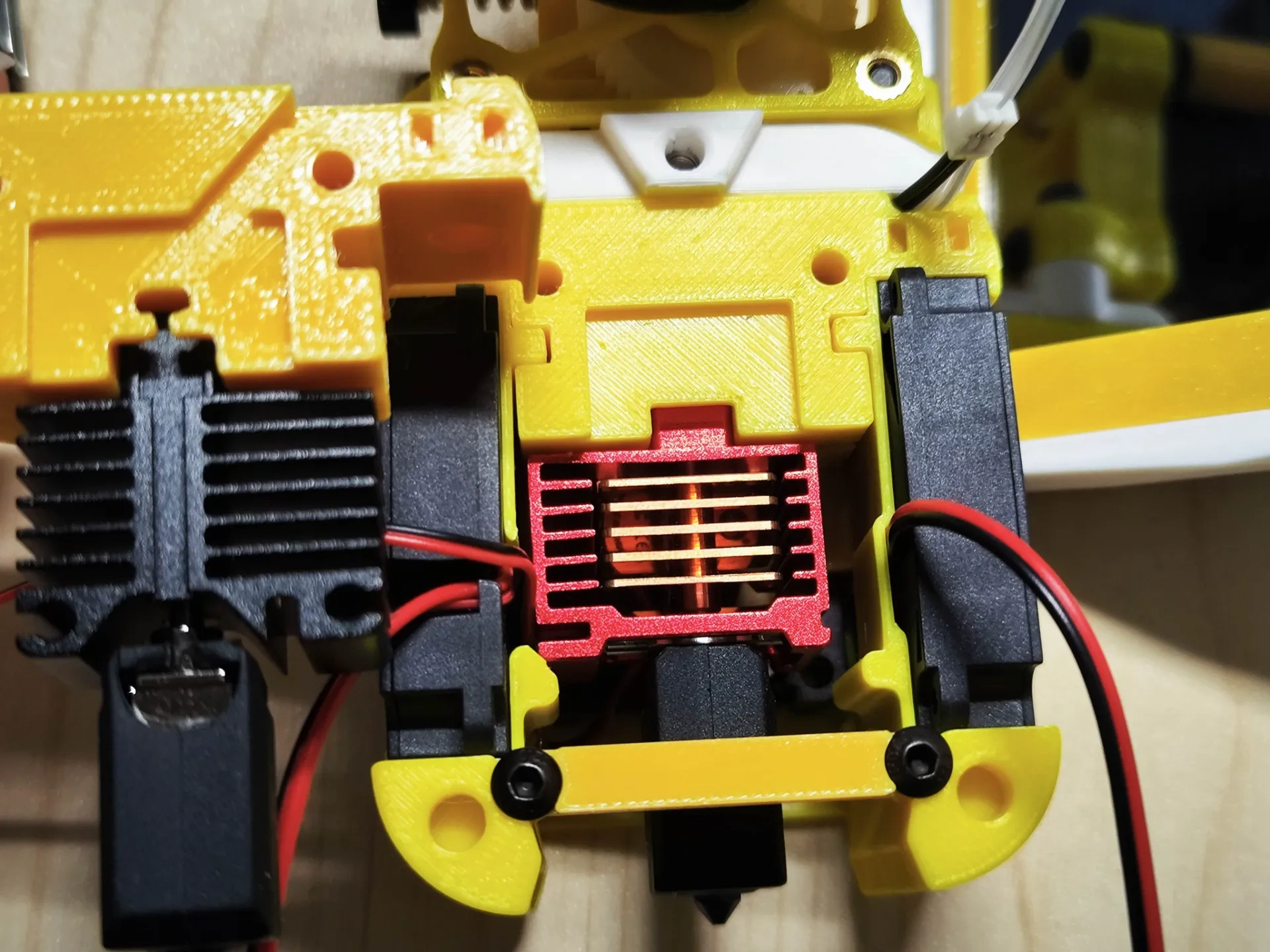 Dragon Burner Bambu Lab Hotend Cable Exit Modifier by user_1684507269 ...