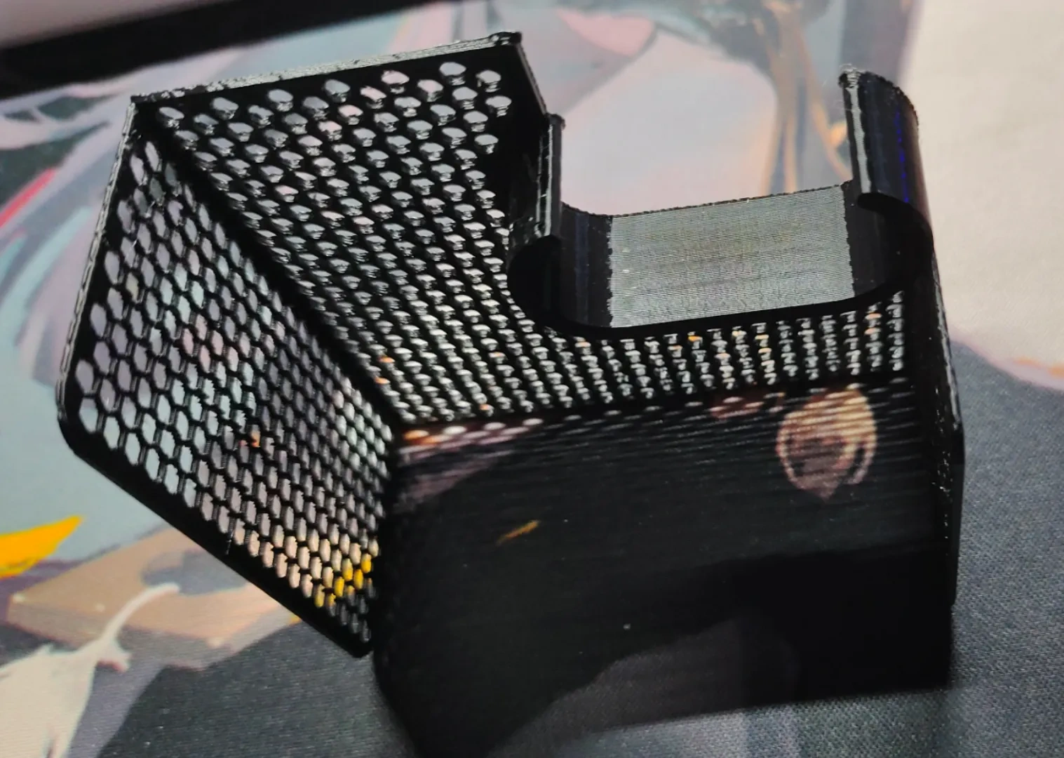 Waste (Bambu Poop) Baffle - A1/A1mini by Agresk - MakerWorld