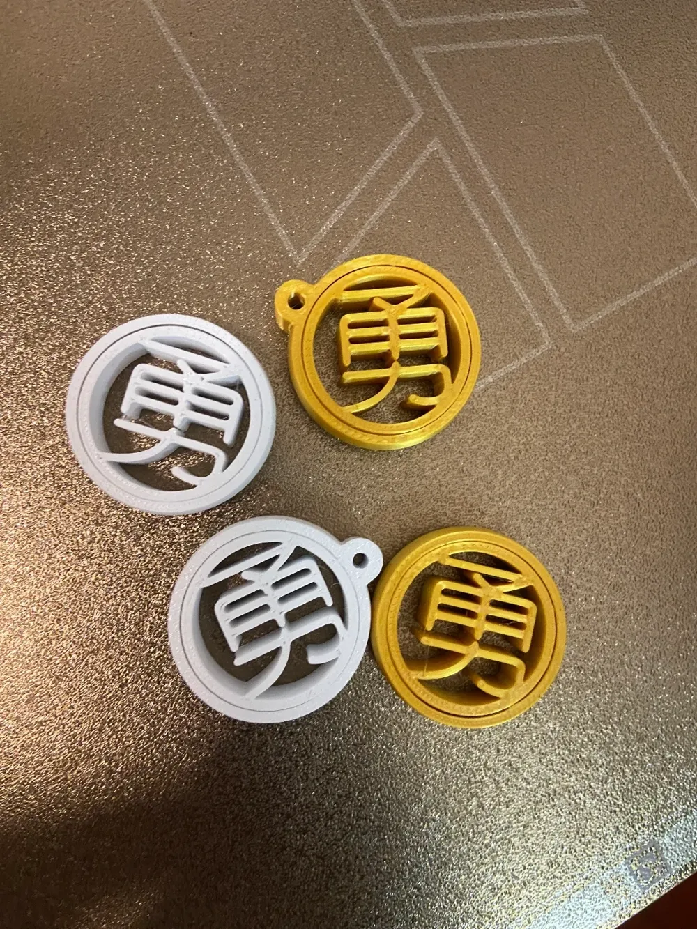 Auspicious Chinese Character - Yong - Rotatable - Fidget Toy by ZEze ...