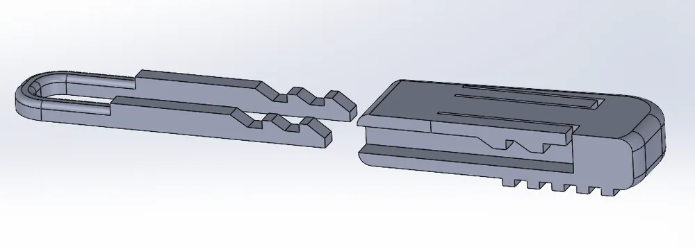 emergency temporary zipper by Árčí - MakerWorld