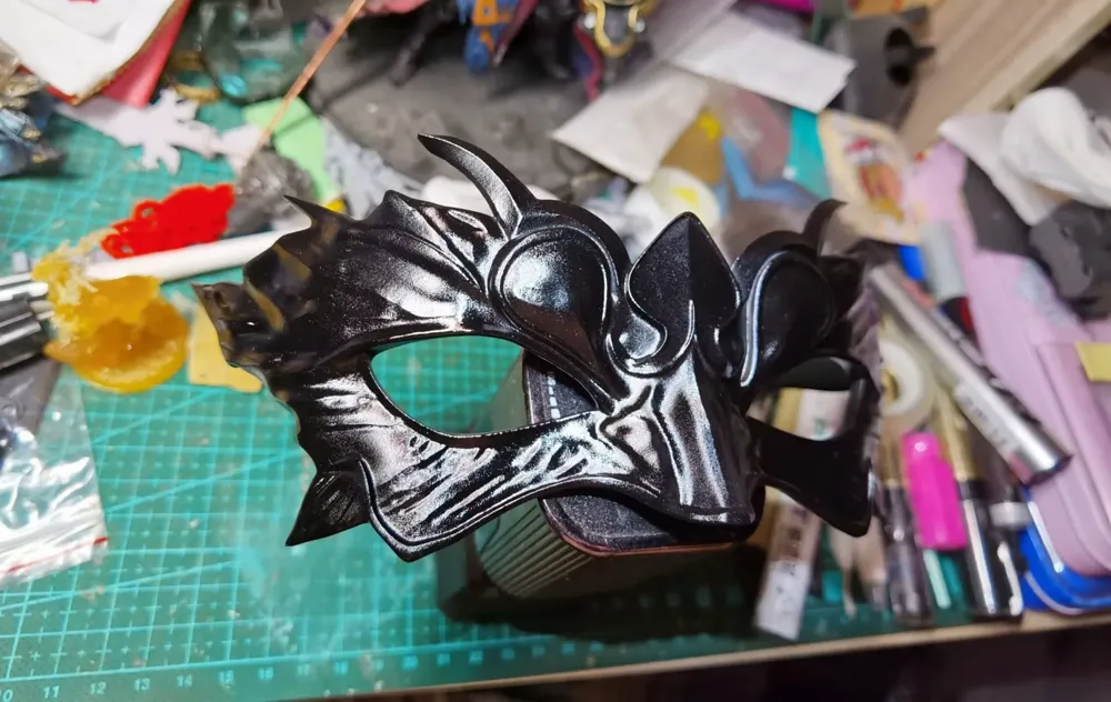 Shen Xing's Return Light Hunting Mask by mlknvvv - MakerWorld