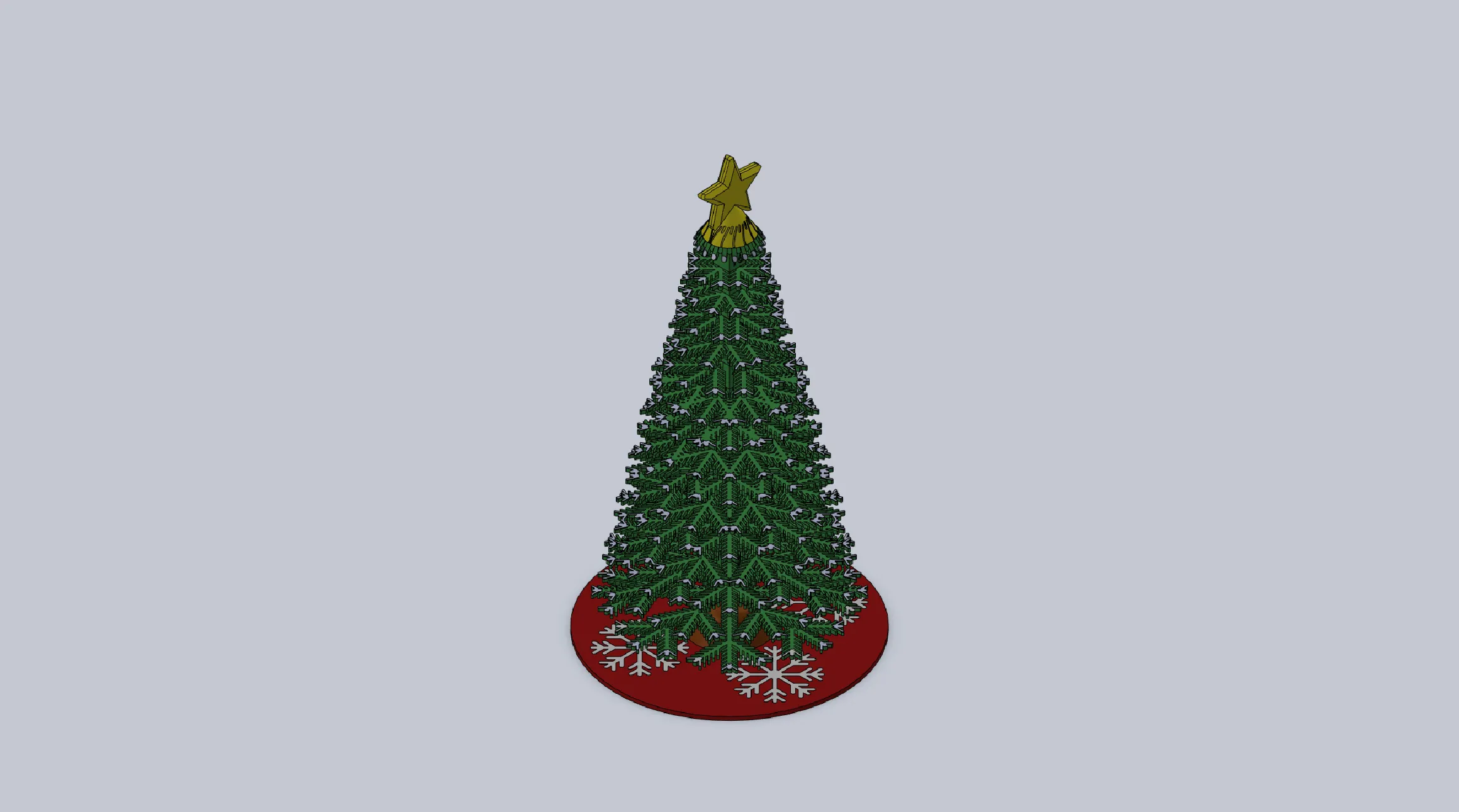 Christmas tree by Smogeee MakerWorld: Download Free 3D Models