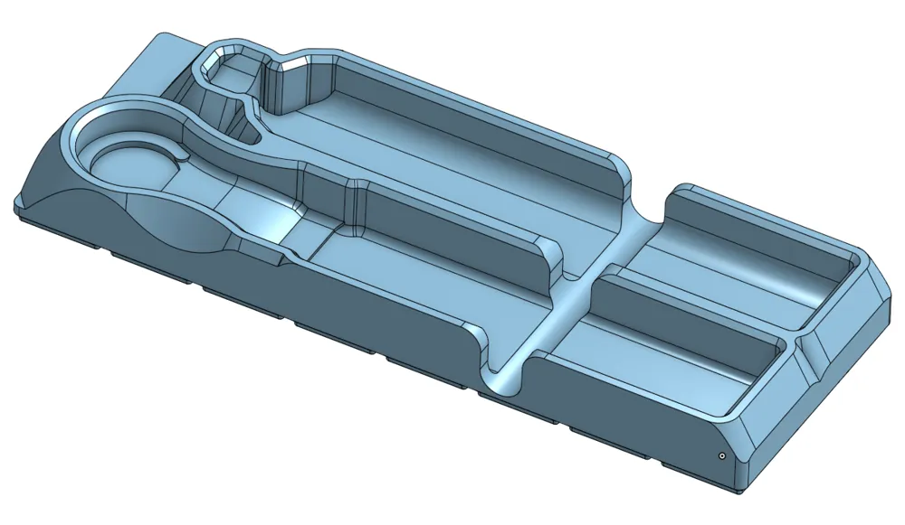 Gridfinity Shadow Tray- M12 Die Grinder 2486-20 by AcesHighX1 ...