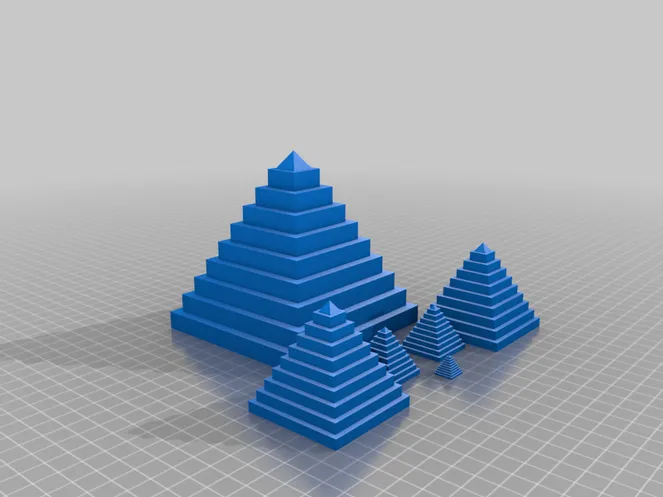 Precision Pyramid by print3Dtv - MakerWorld