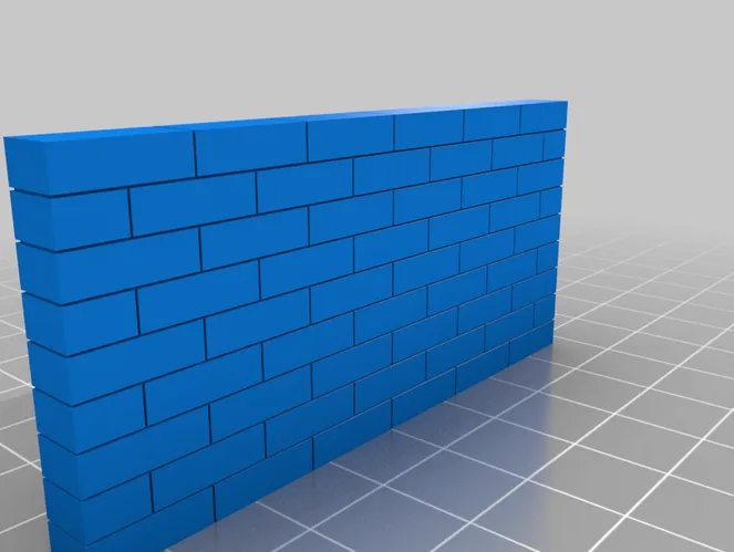 Modular Brick Wall by print3Dtv MakerWorld: Download Free 3D Models