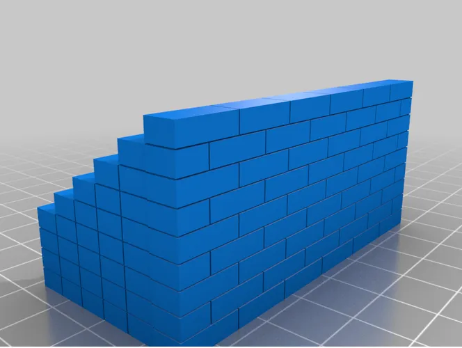 Modular Brick Wall - Free 3D Print Model - MakerWorld