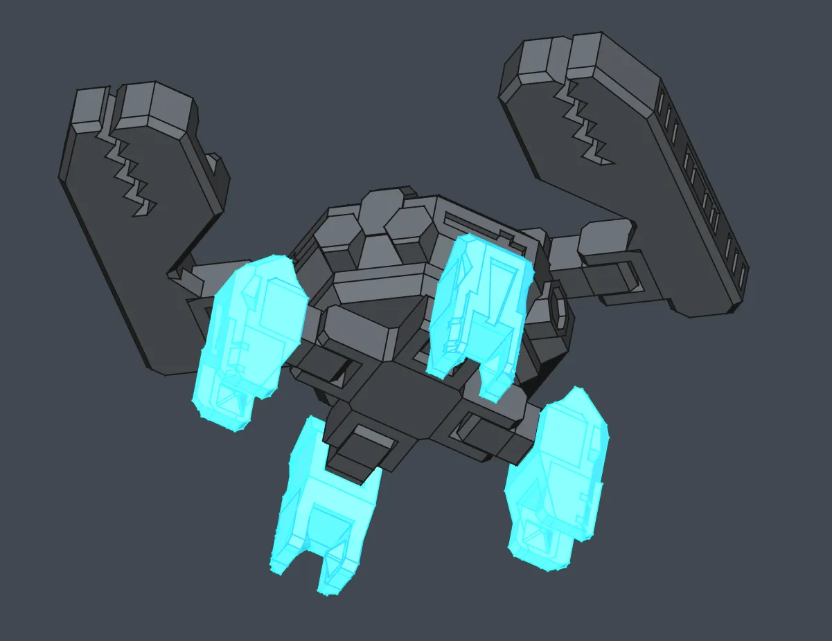 Wall Walker Mech – Model Kit - Free 3D Print Model - MakerWorld