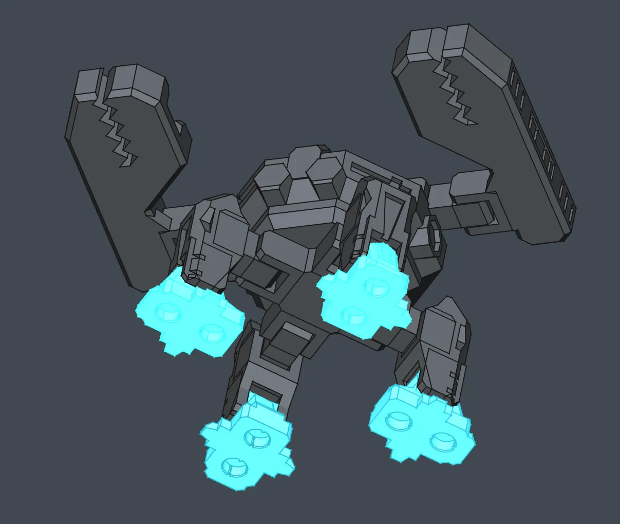 Wall Walker Mech – Model Kit - Free 3D Print Model - MakerWorld