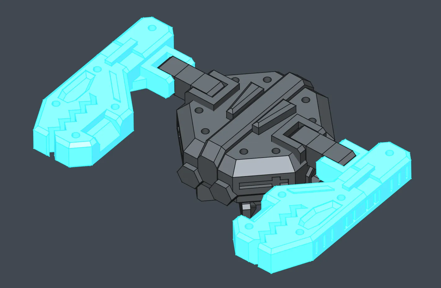 Wall Walker Mech – Model Kit - Free 3D Print Model - MakerWorld