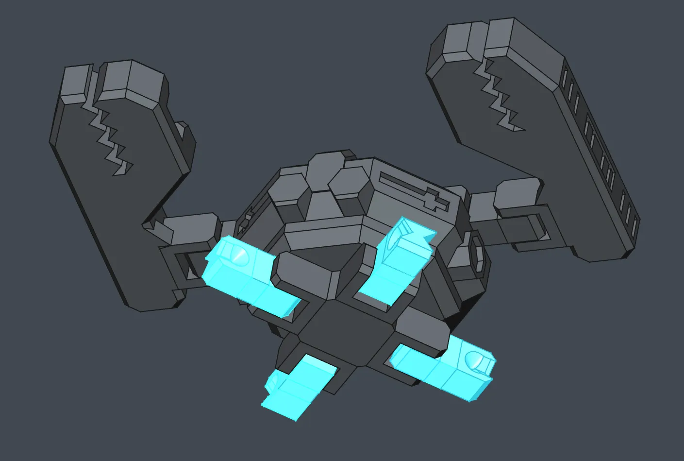 Wall Walker Mech – Model Kit - Free 3D Print Model - MakerWorld