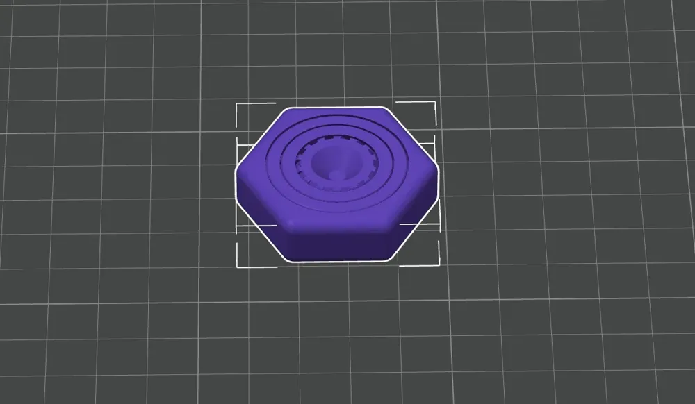 Hexagonal Fidget Spinner by 一枣 - MakerWorld