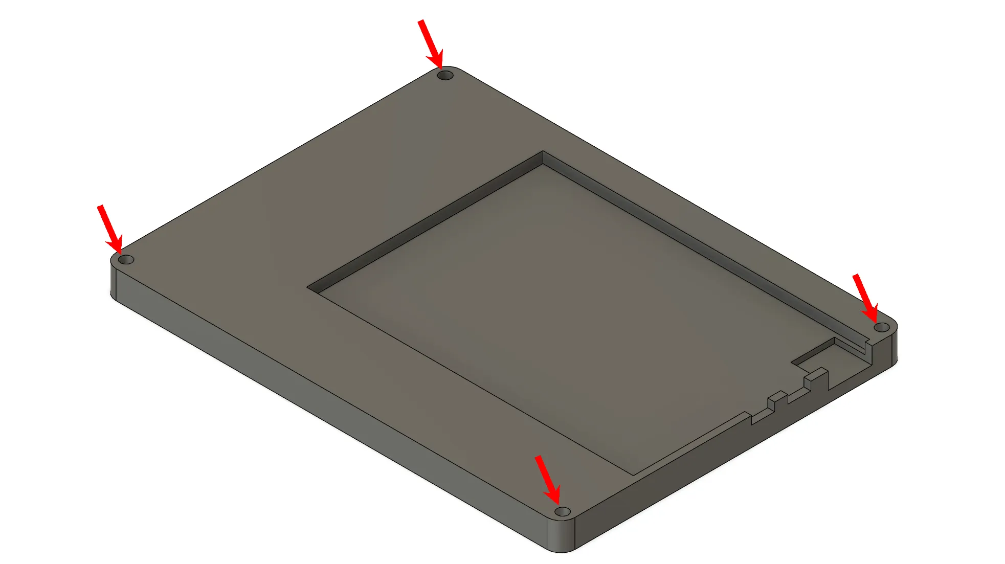 7in Parametric Display Mount - Free 3D Print Model - MakerWorld