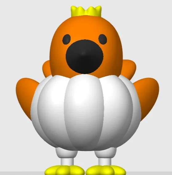 Wuhan Impression: “Garlic Bird” by 云梦打印工作室 MakerWorld: Download Free 3D ...