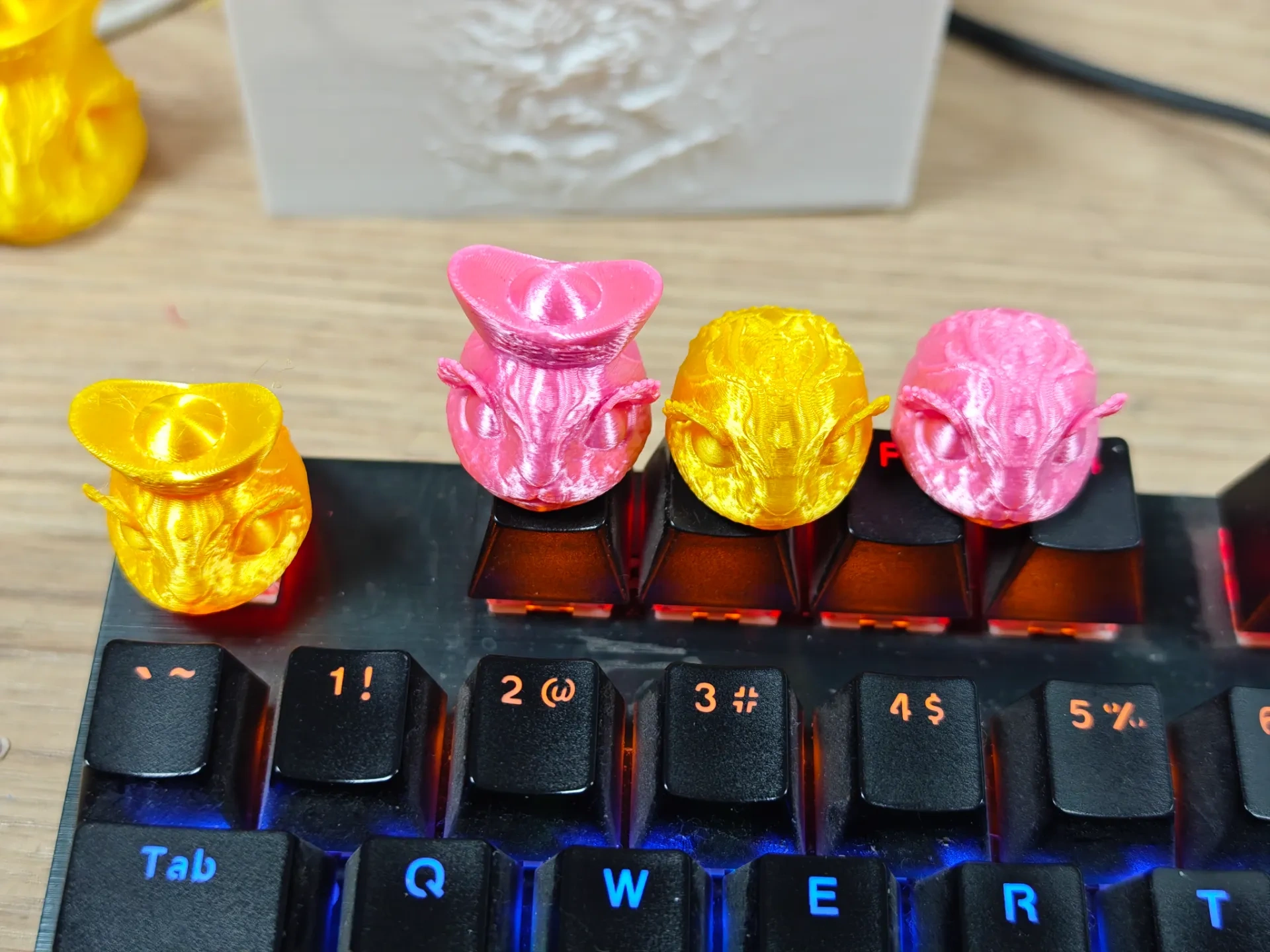Golden Serpent Keycap ~ Golden Serpent Sends Treasure by user ...