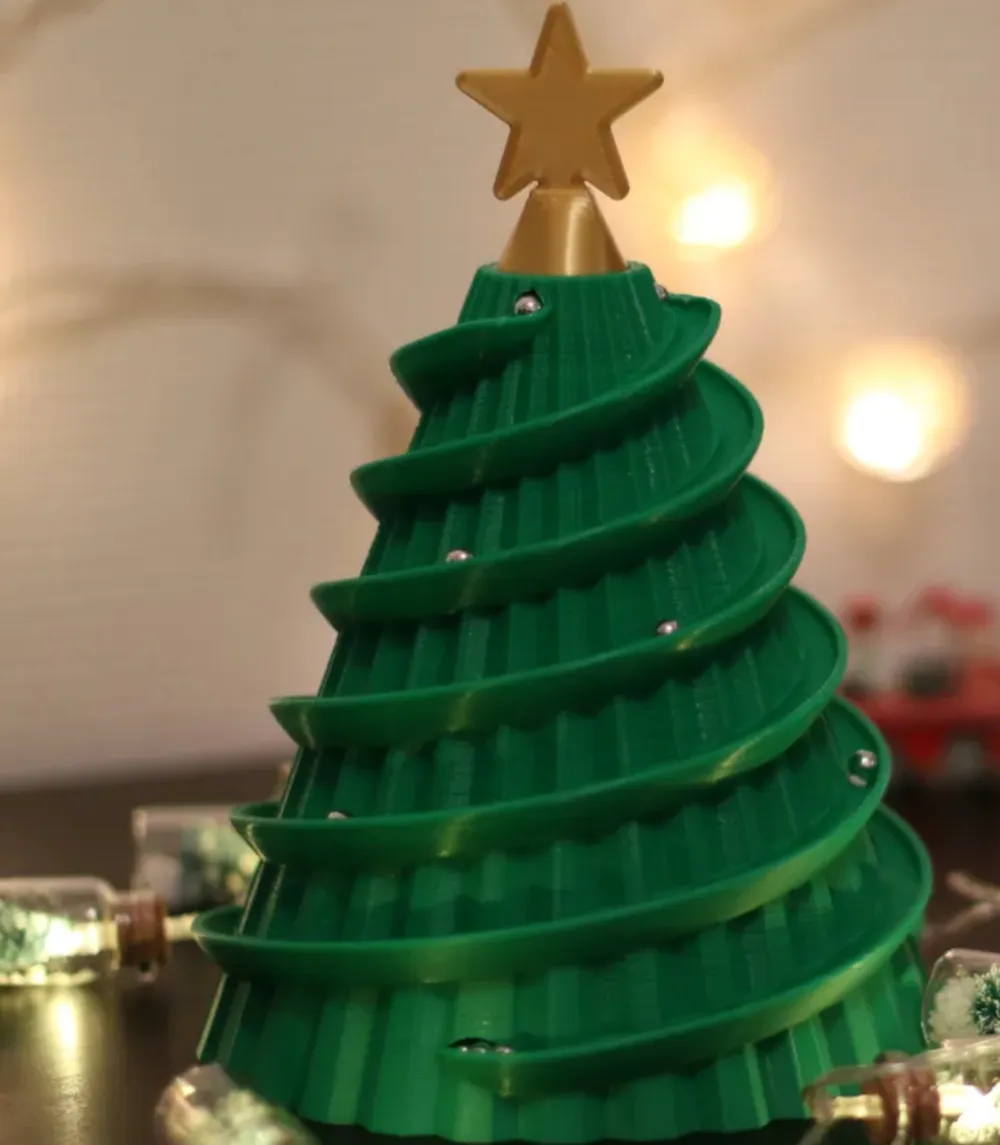 Marble Run - Christmas Tree by I_need_filament - MakerWorld