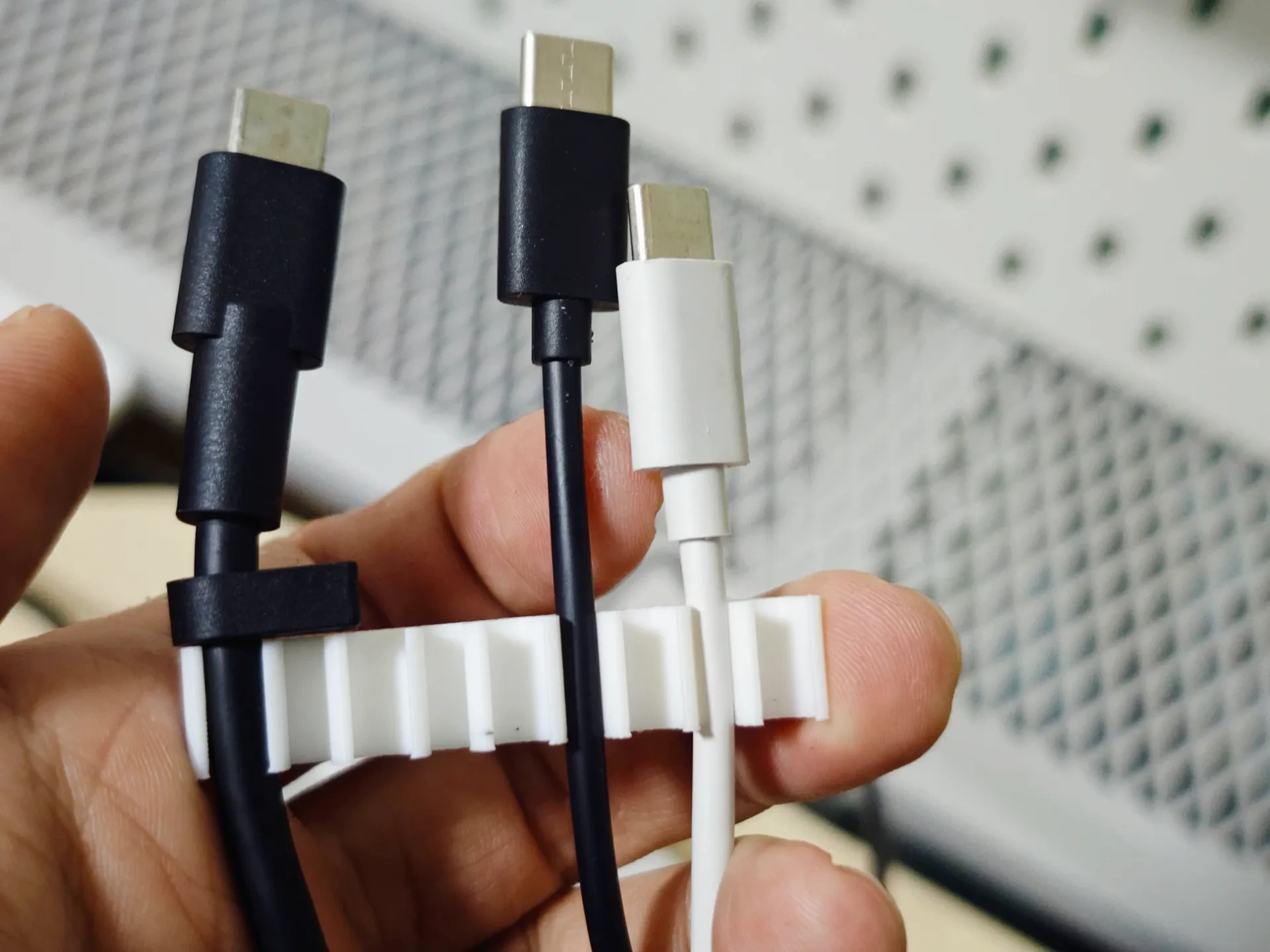 Cable Organizer Clip Compatible with Thick and Thin Cables (Only 14 ...