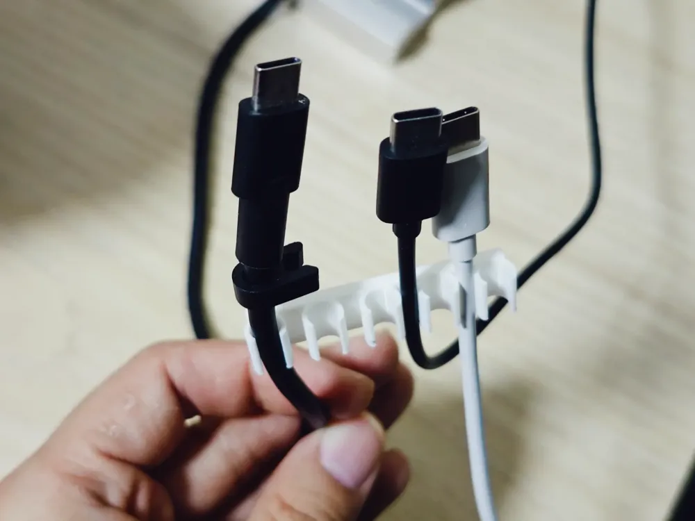 Cable Organizer Clip Compatible with Thick and Thin Cables (Only 14 ...