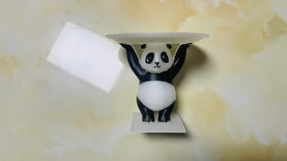 Adorable Panda Tray by Dyson Wrong - MakerWorld