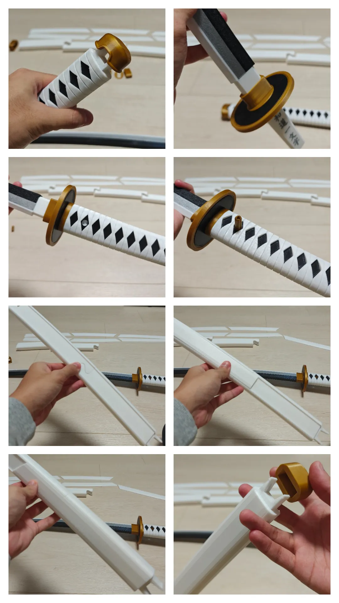 [FullBlade]Demon slayer Nichirin Sword Tanjiro - Free 3D Print Model ...