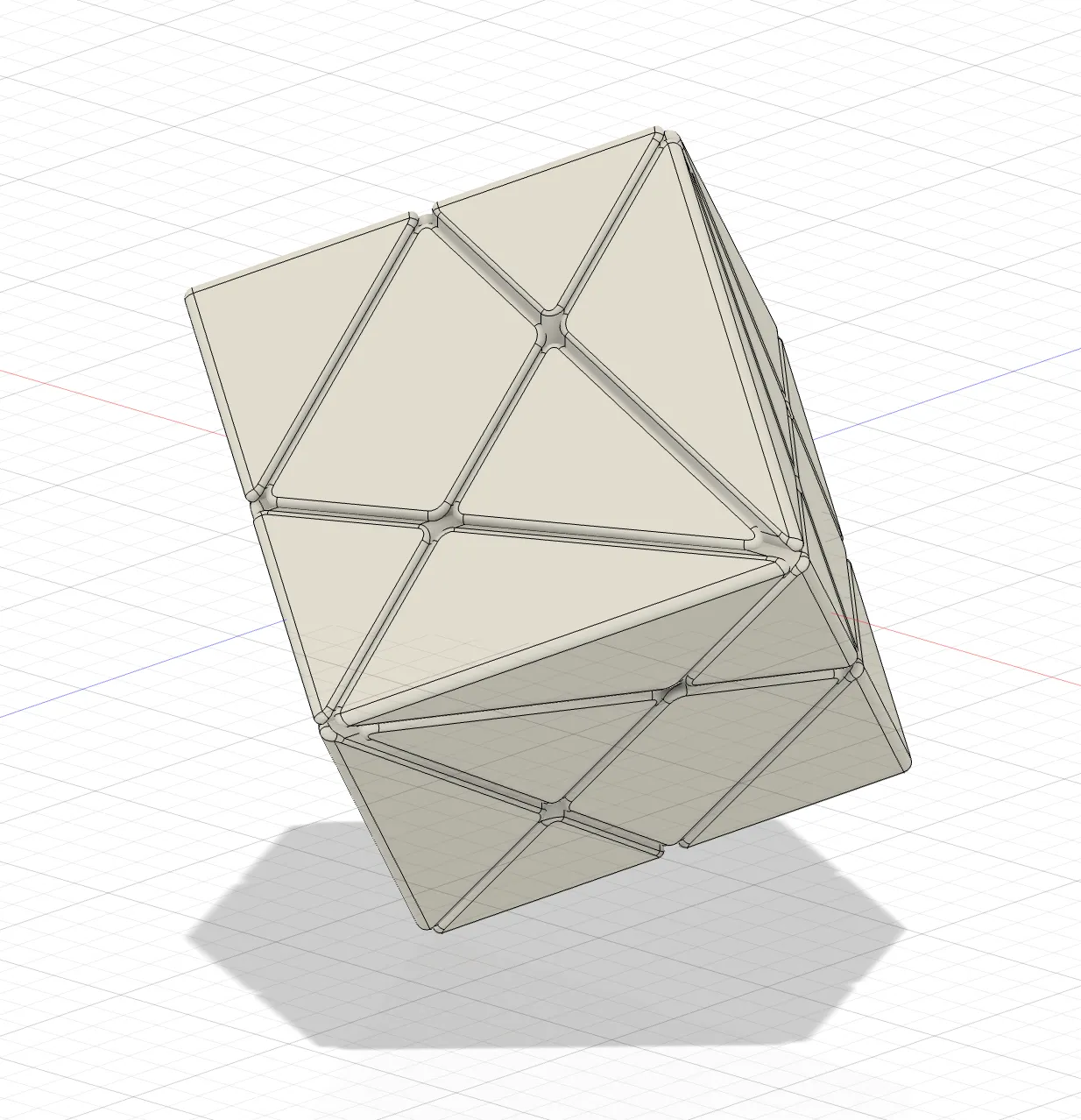Axis Cube Style Monocolor (Fully 3D Printed) - Free 3D Print Model ...