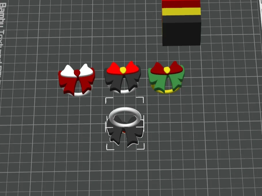 蝴蝶结首饰戒指 来自 user_57906549 MakerWorld：免费下载 3D 模型