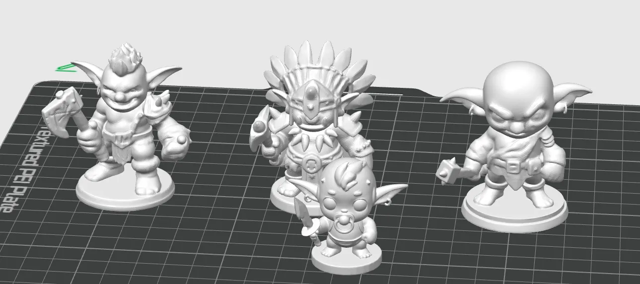 Chibis Unite - Goblin Pack 1 by orenlibane MakerWorld: Download Free 3D ...