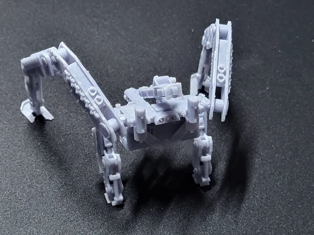 Prototype of Generation Zero Harvester - Free 3D Print Model - MakerWorld