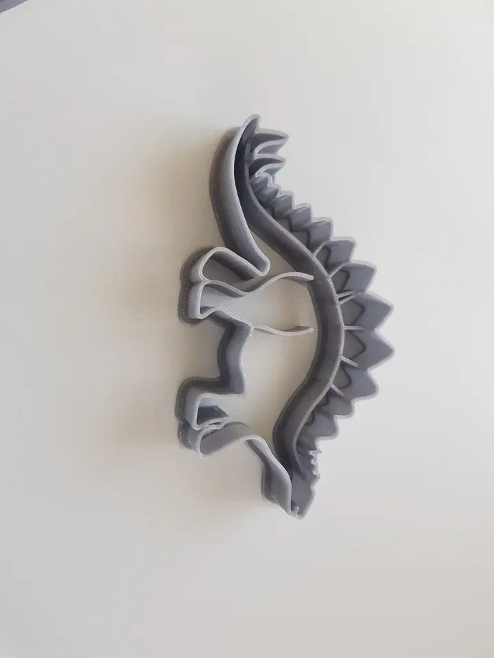 Stegosaurus Cookie cutter by 3D Printed Science - MakerWorld