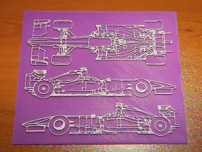 formula 1 blueprint by ArmoredWolf MakerWorld: Download Free 3D Models