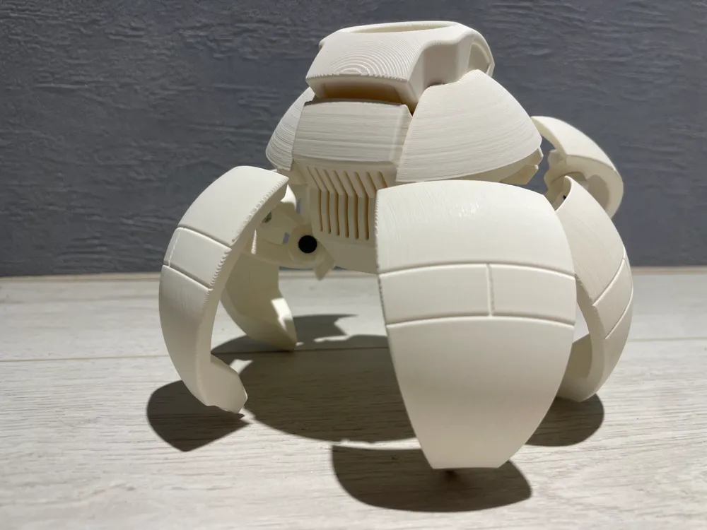 Magical Steel Machine Soldier - Round Type 2 by HAN design - MakerWorld