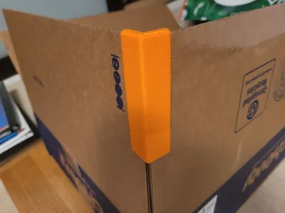 Cardboard box corner by Willie Dubs - MakerWorld