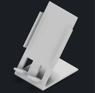 3d Phone stand with charging space by 3DShapeLab - MakerWorld