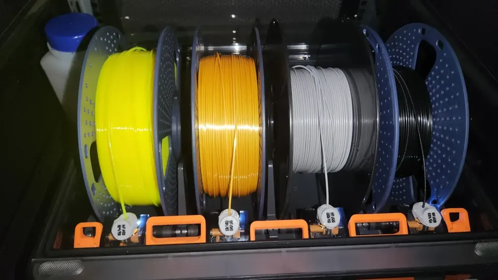 Bambu Lab AMS Simplified Filament Inlet Protector by stoutly MakerWorld ...