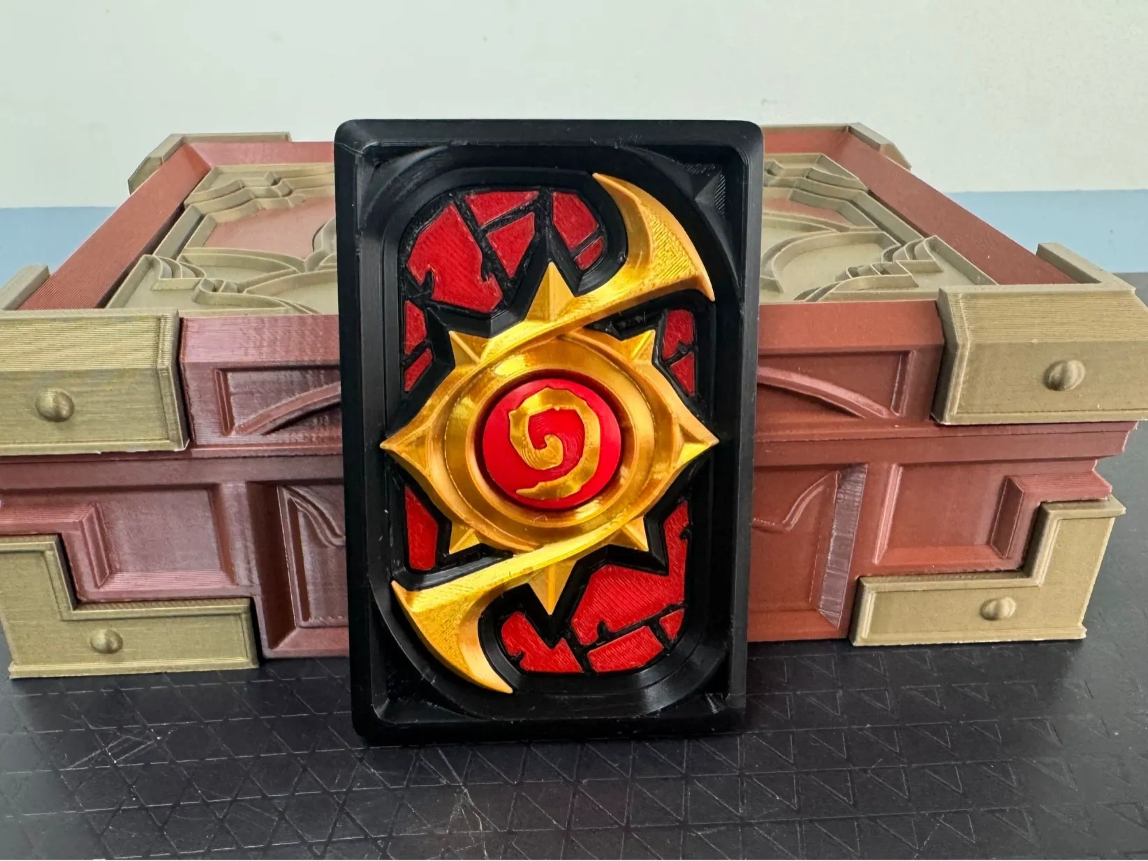 Hearthstone Dark Wanderer Card Back Fridge Sticker by 艾黎秋叶 - MakerWorld