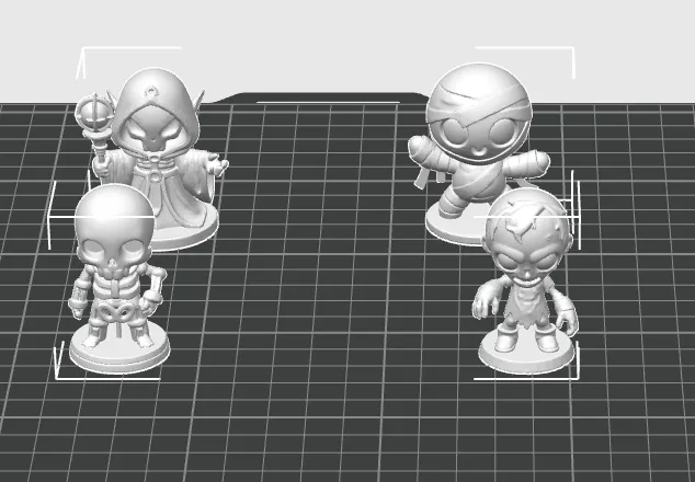 Chibi unite: Undead Pack - 1 by orenlibane - MakerWorld