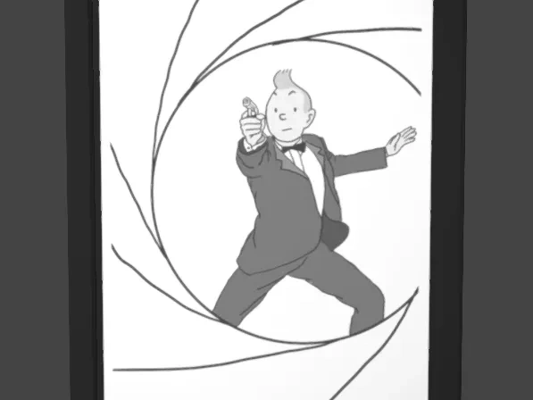 007 Tintin Adventures by 石润 - MakerWorld