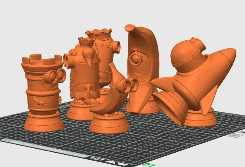 Banana Minions By 又过一天 Makerworld