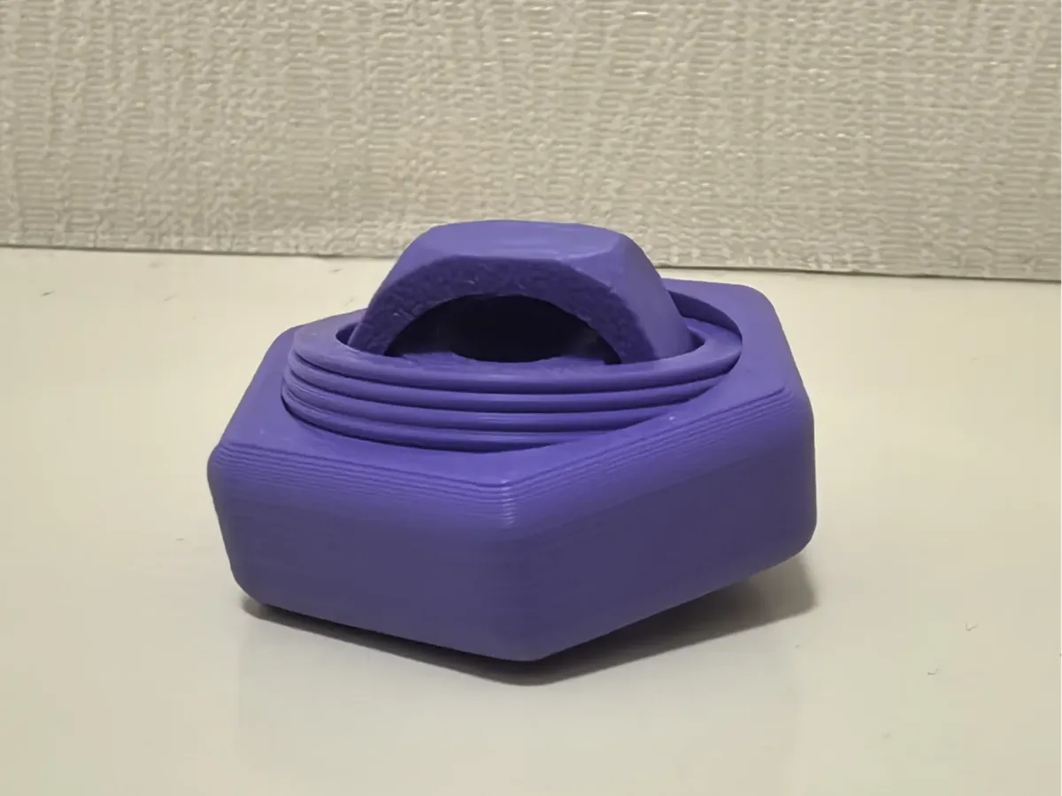 Double Hexagonal Fidget Spinner - Free 3D Print Model - MakerWorld