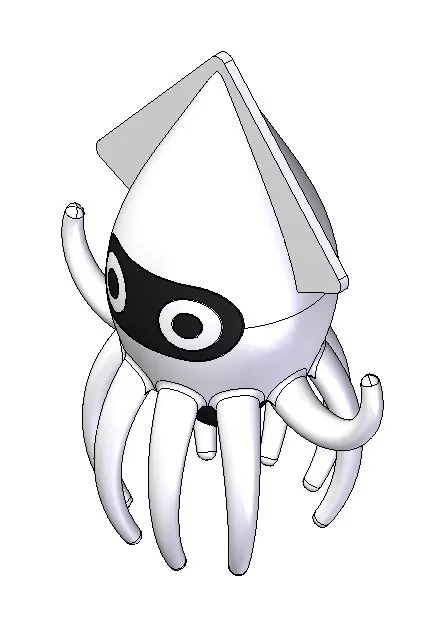 SUPER MARIO SQUID by Cios85MakerWorld: Download Free 3D Models