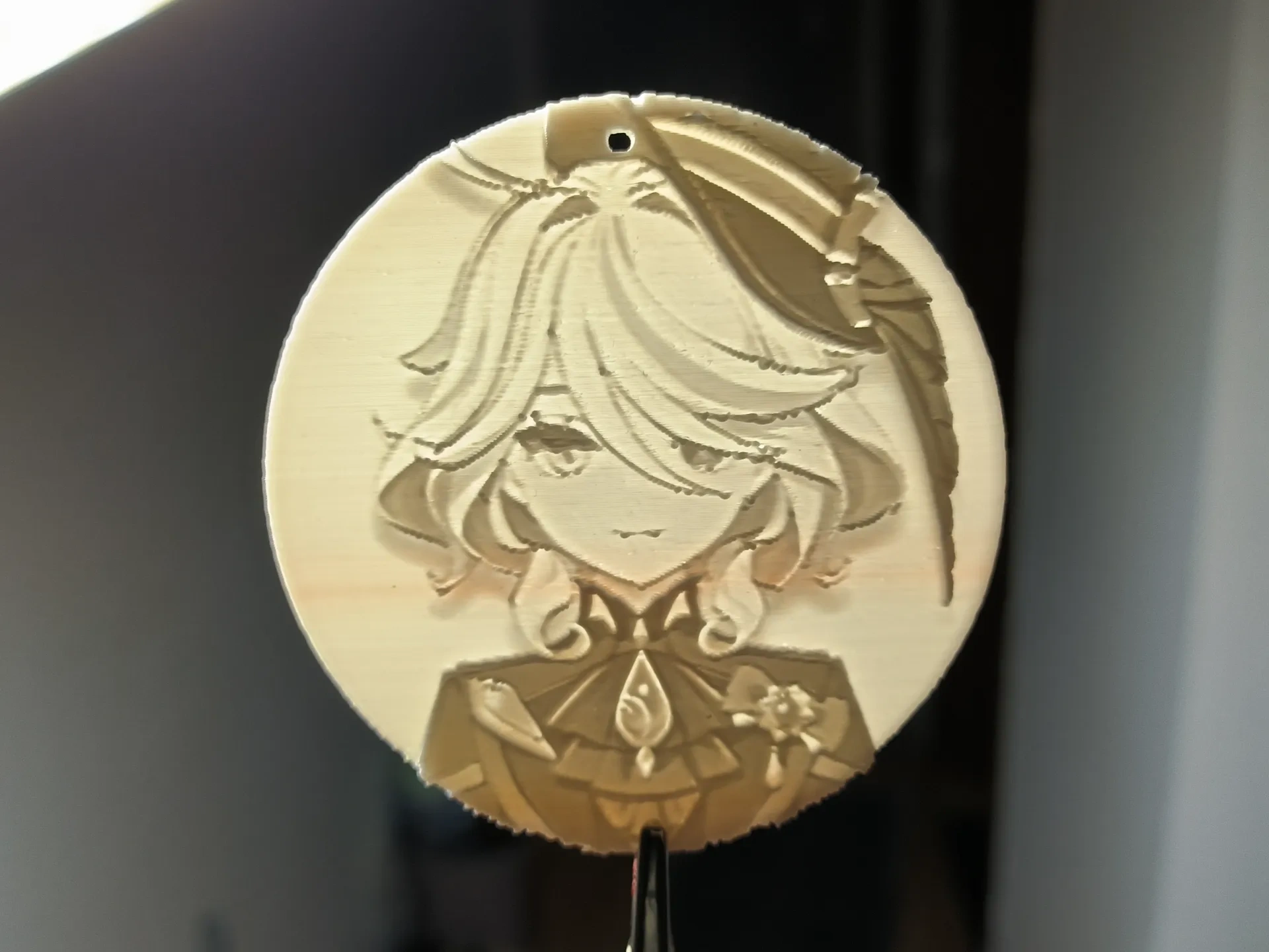 Genshin Impact - Furina (Hydro Archon) ID Photo, Lithophane, and Button ...