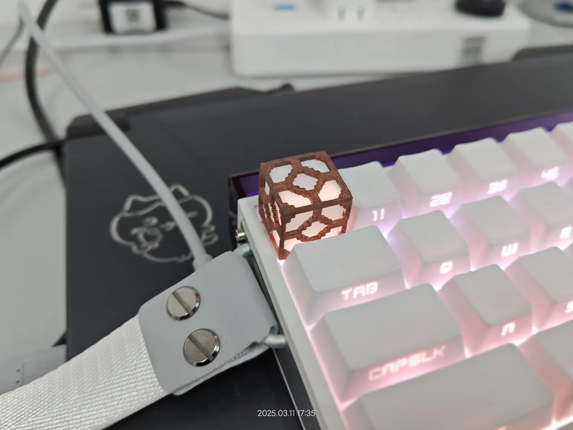 Minecraft Ore Keycaps by Huhhhh_ MakerWorld: Download Free 3D Models