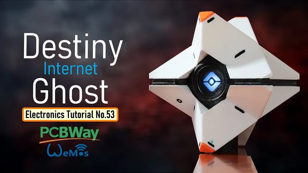 Destiny Internet Ghost - Internet Notifier by tarantula3 MakerWorld ...
