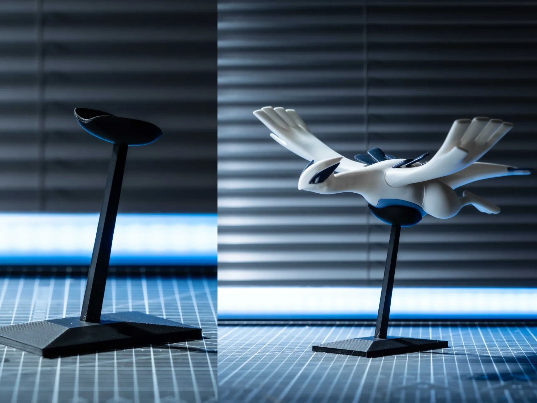 249 Lugia Flight Pose Stand by Ikeda MakerWorld: Download Free 3D Models