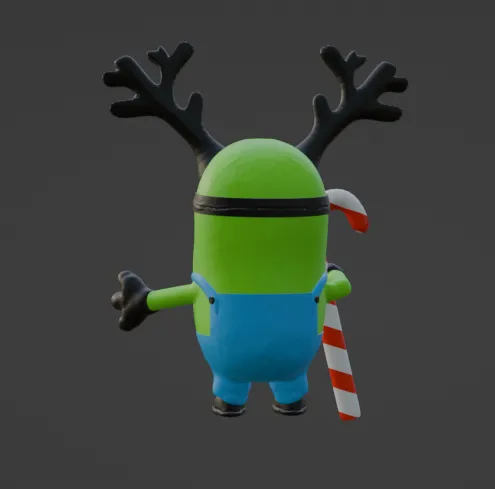 Minions reindeer by 3D-wex - MakerWorld