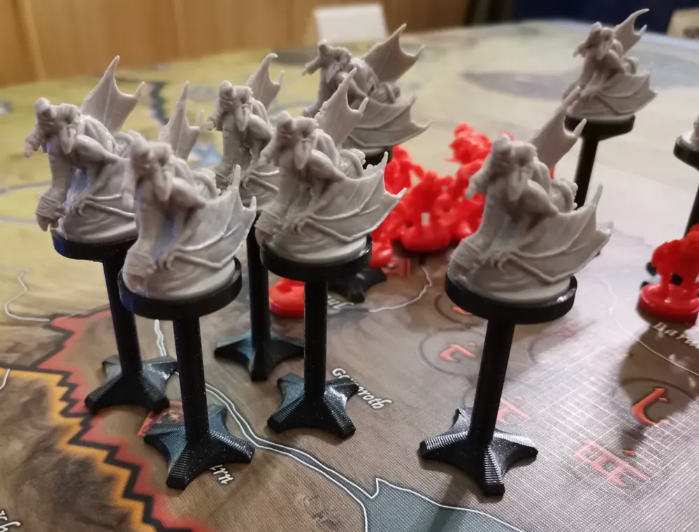 War of the Ring 2nd Edition - Nazgul Flying Base by RSpace - MakerWorld